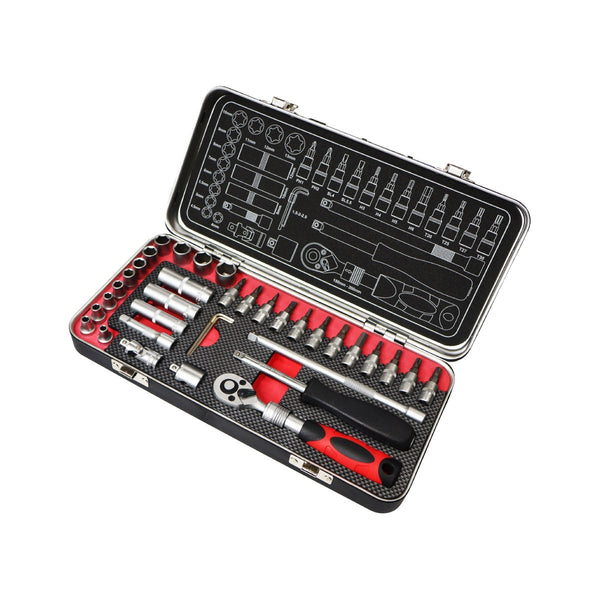 36pcs 1/4" Dr. Socket Set – HTI